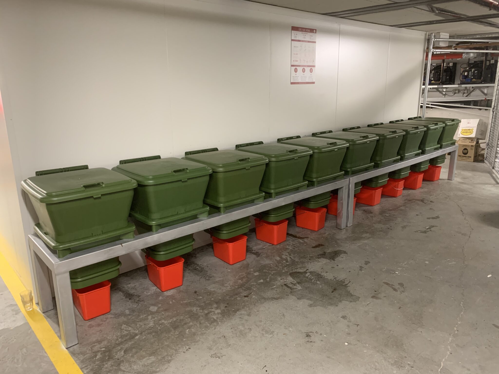 Commercial scale multi-bin worm farm systems - Wormlovers worm farms