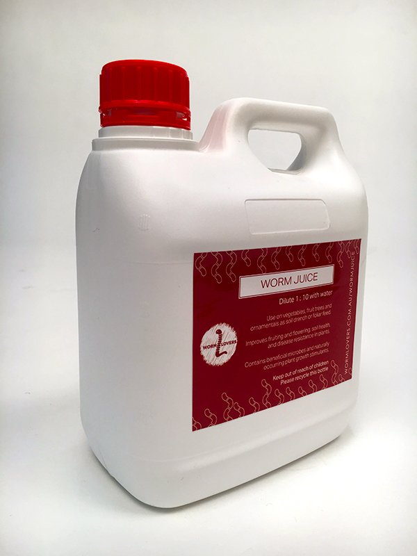 Wormlovers worm juice 2.5 litres - Wormlovers worm farms