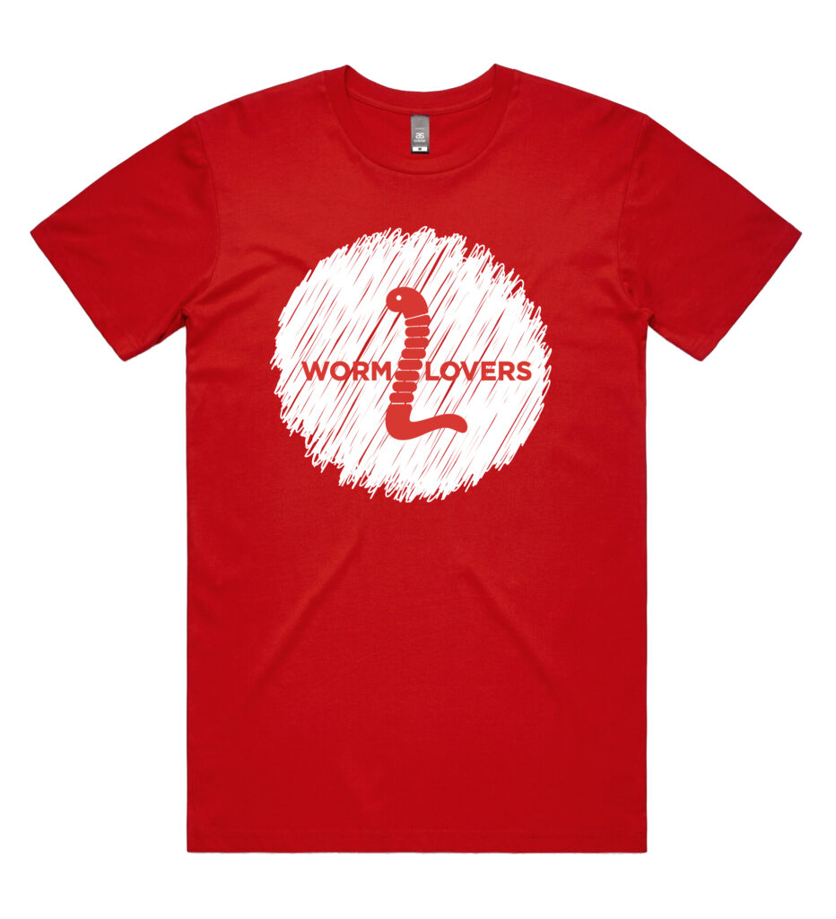Wormlovers Tshirt - Wormlovers worm farms